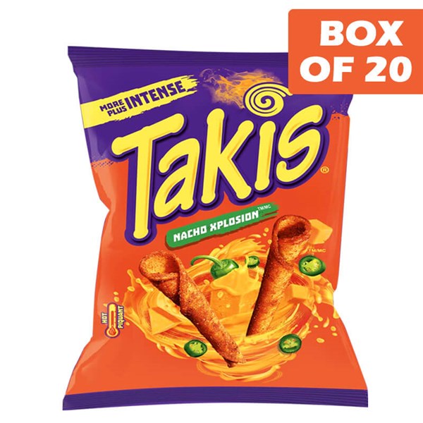 Barcel Takis Nacho Explosion 92g * 20 – American Confectionery Wholesale